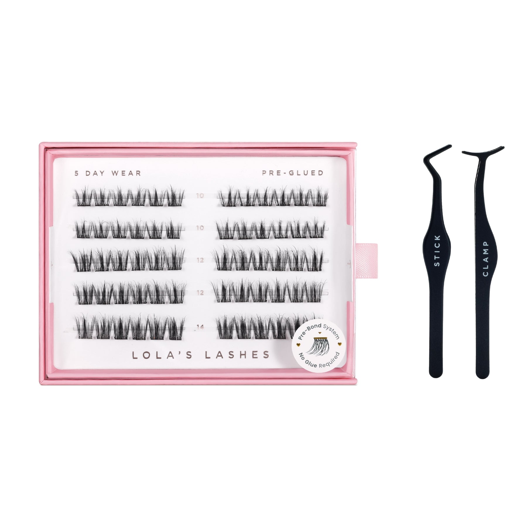 Feathered Pre-Glued Lash Kit | Pre-Glued DIY Cluster Lashes