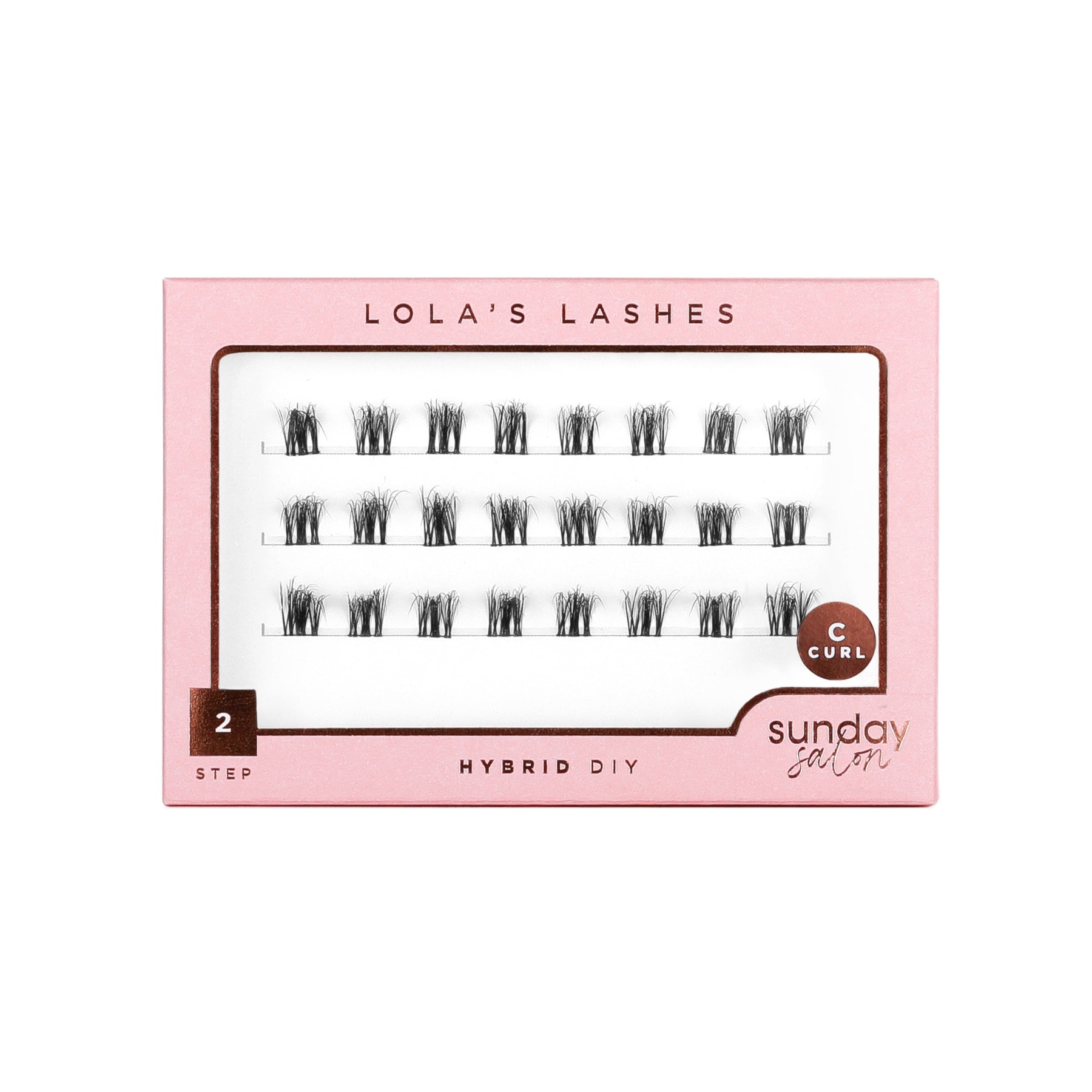 Hybrid Cluster Lashes | Lash Extensions From Home
